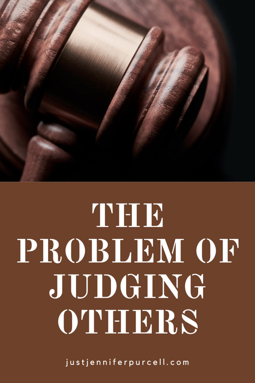 The Problem of Judging Others - Jennifer Purcell