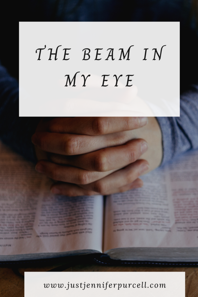 The Beam in My Eye - Jennifer Purcell