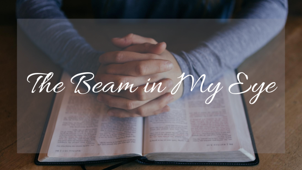 The Beam in My Eye - Jennifer Purcell